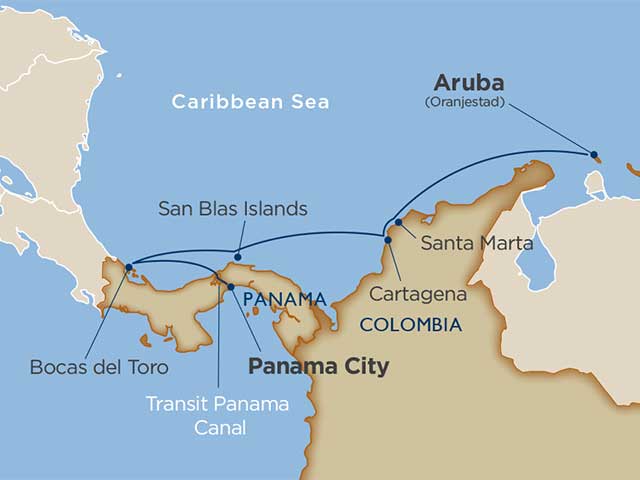 itinerary & excursions