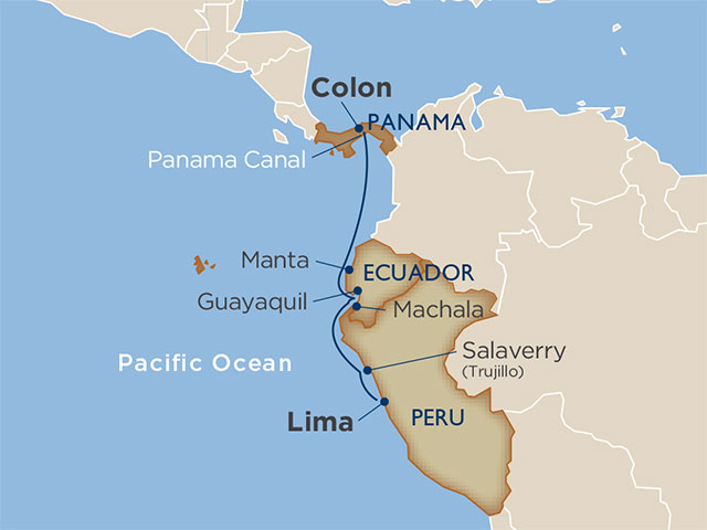 itinerary & excursions